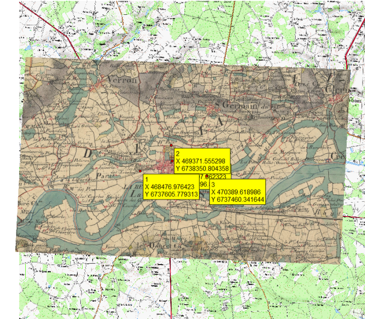 Le géoréférencement [9 - Traitement des données Raster]